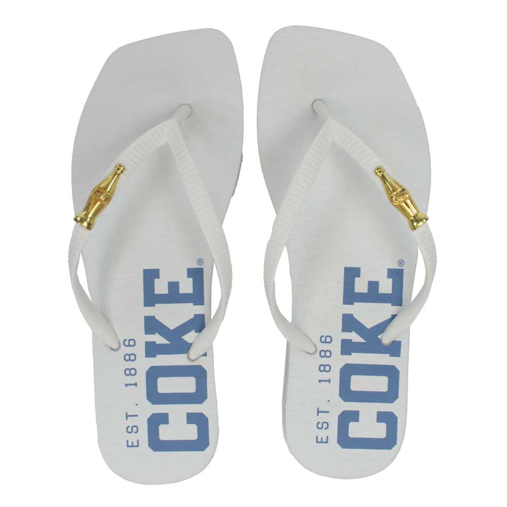 Chinelo Coca Cola Bianco Square Cc4325.5| Avacy Atacado