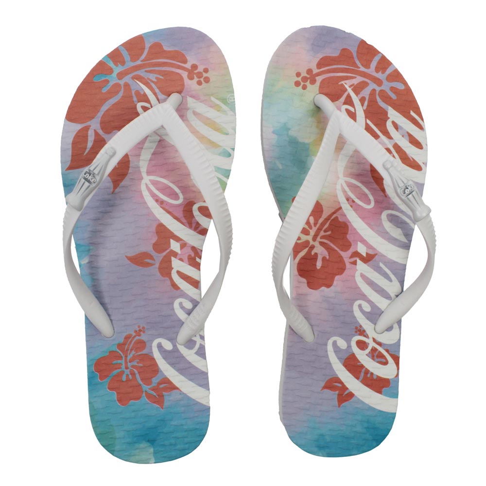 Chinelo Coca-Cola Hibiscus CC4382| Avacy Atacado